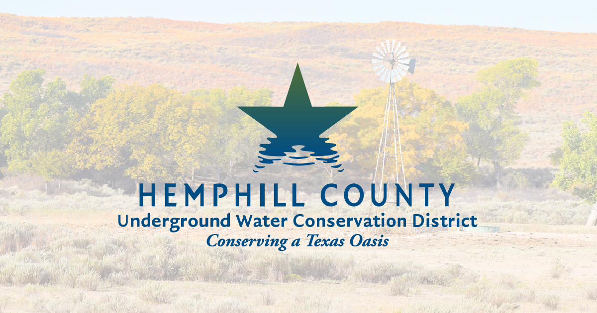 Hemphill County Underground Water Conservation District